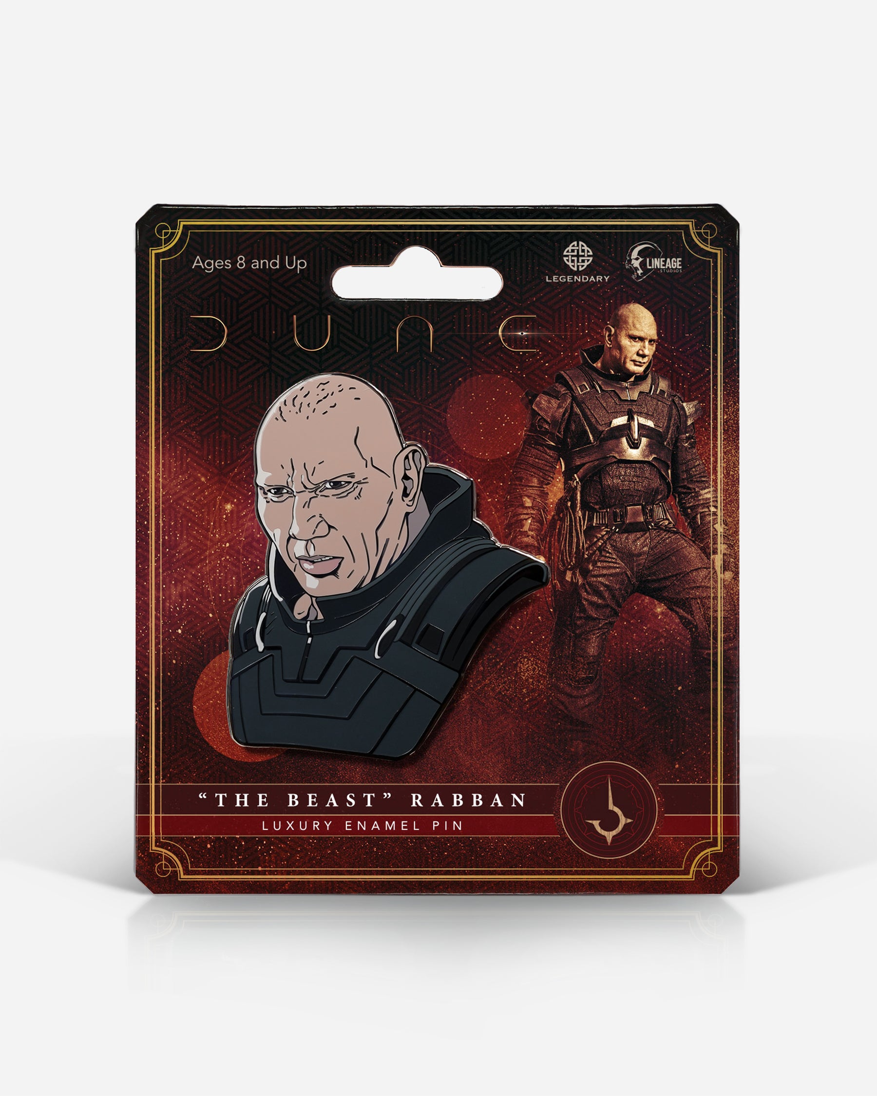 The "Beast" Rabban Luxury Enamel Pin – Lineage Studios