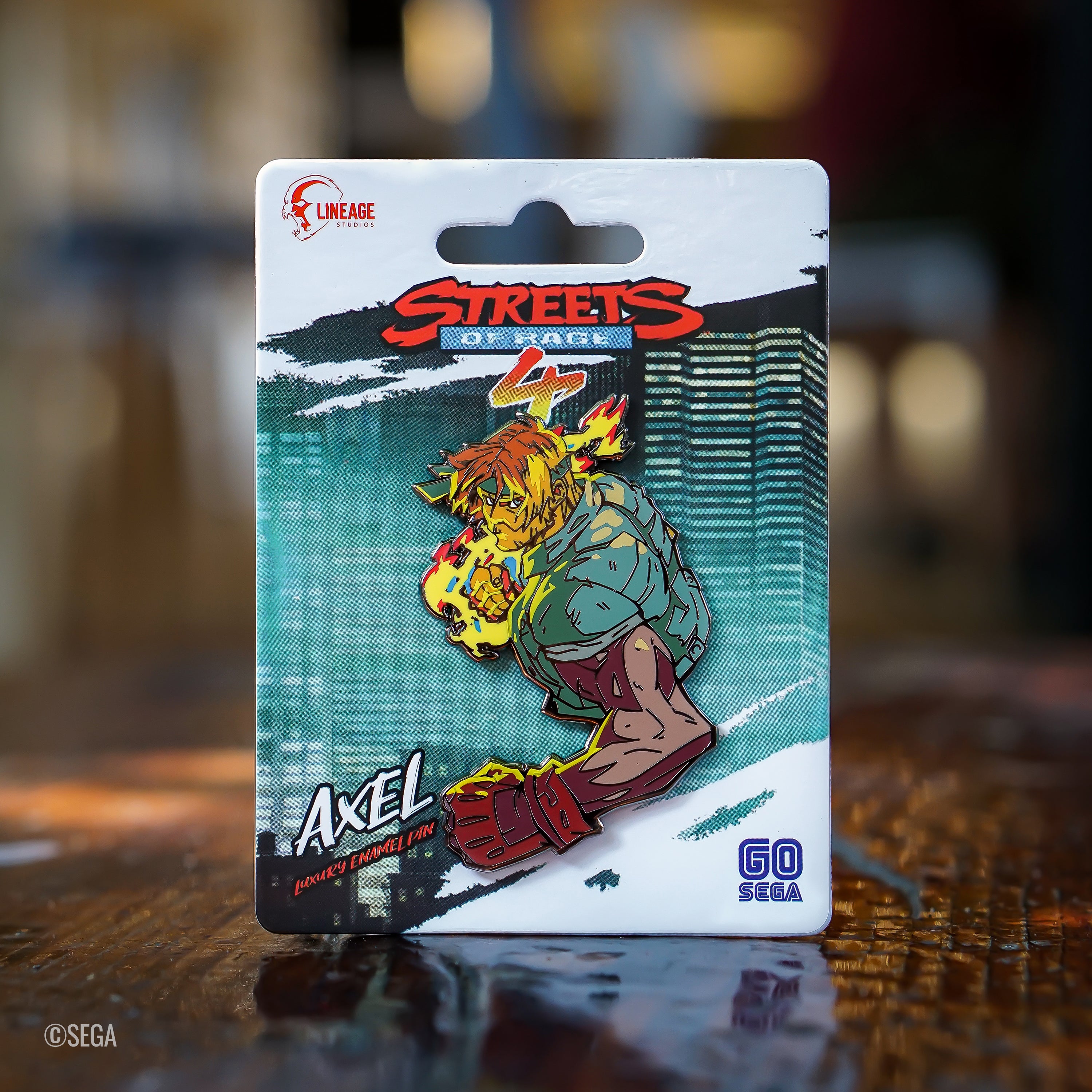 Axel Stone Luxury Enamel Pin – Lineage Studios