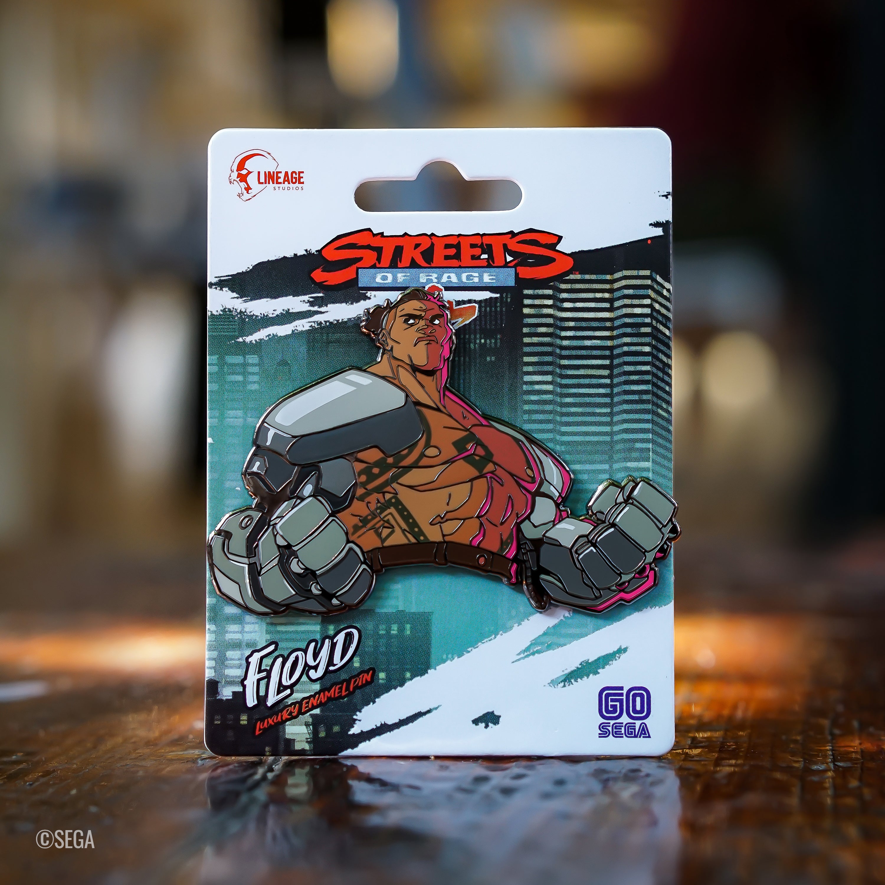 Floyd Iraia Luxury Enamel Pin – Lineage Studios