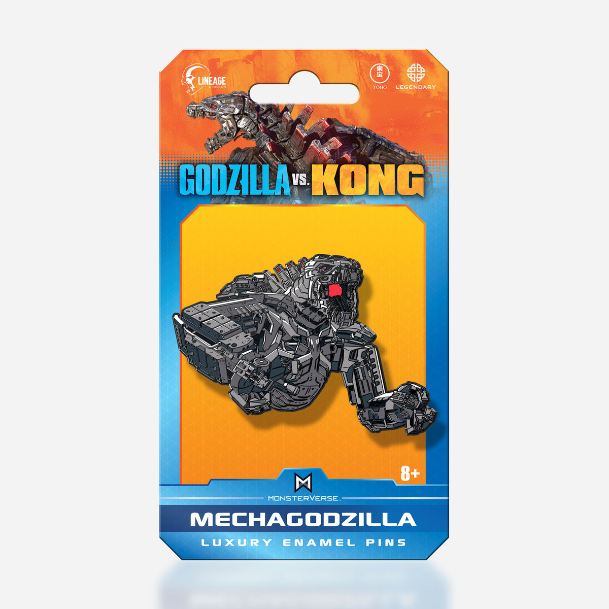 Mechagodzilla Luxury Enamel Pin – Lineage Studios