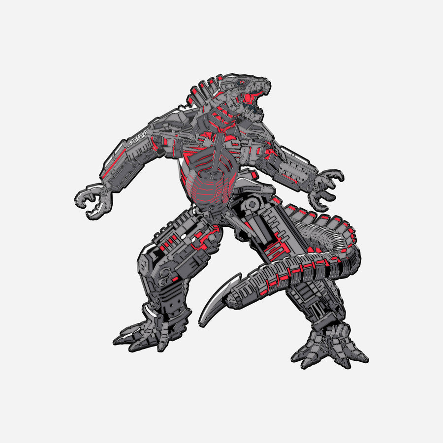 Supercharged Mechagodzilla Premium Figure Pin – Lineage Studios